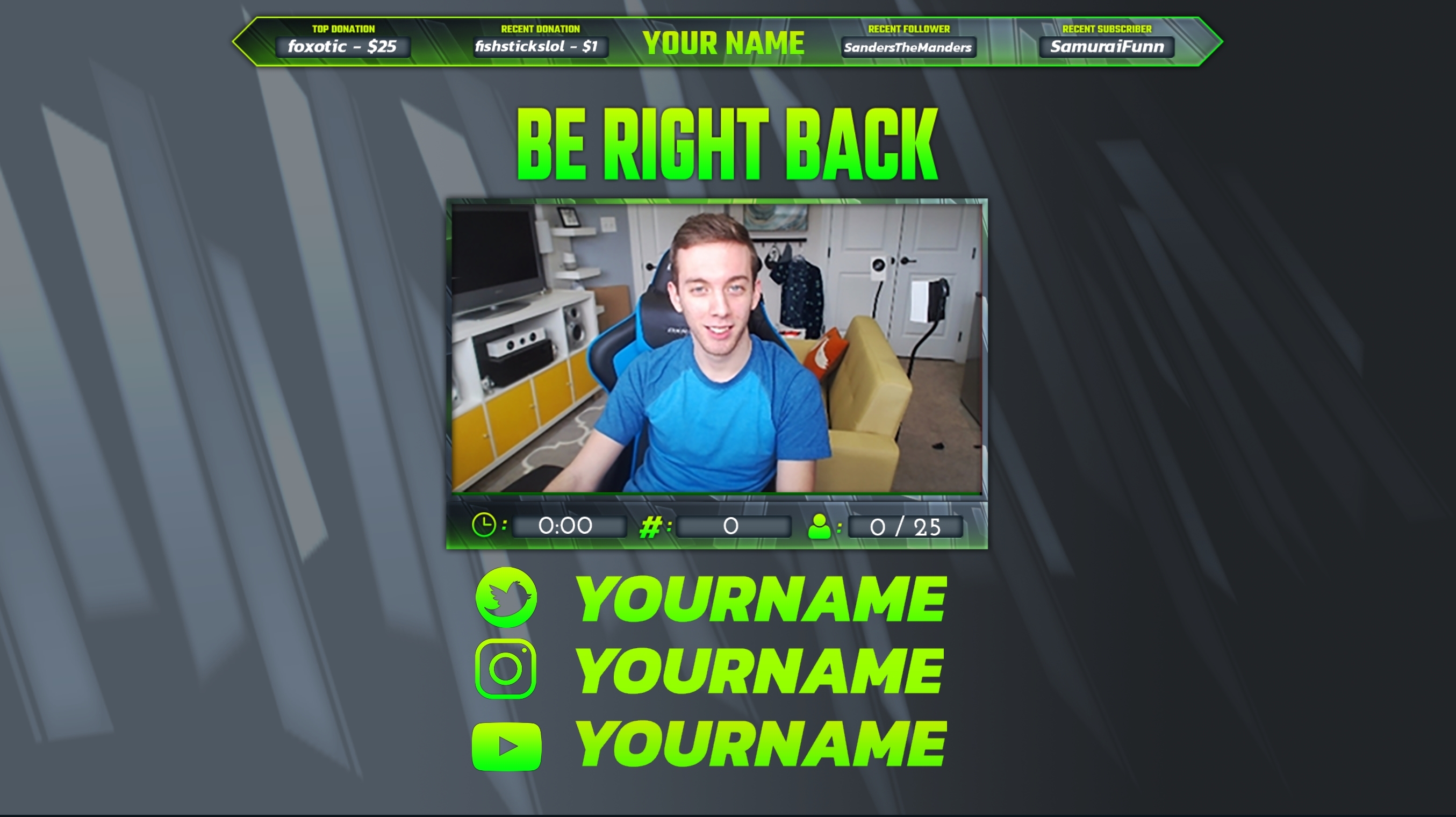 Stream Overlays | Free & Premium Overlays for Twitch, TikTok & Beyond ...