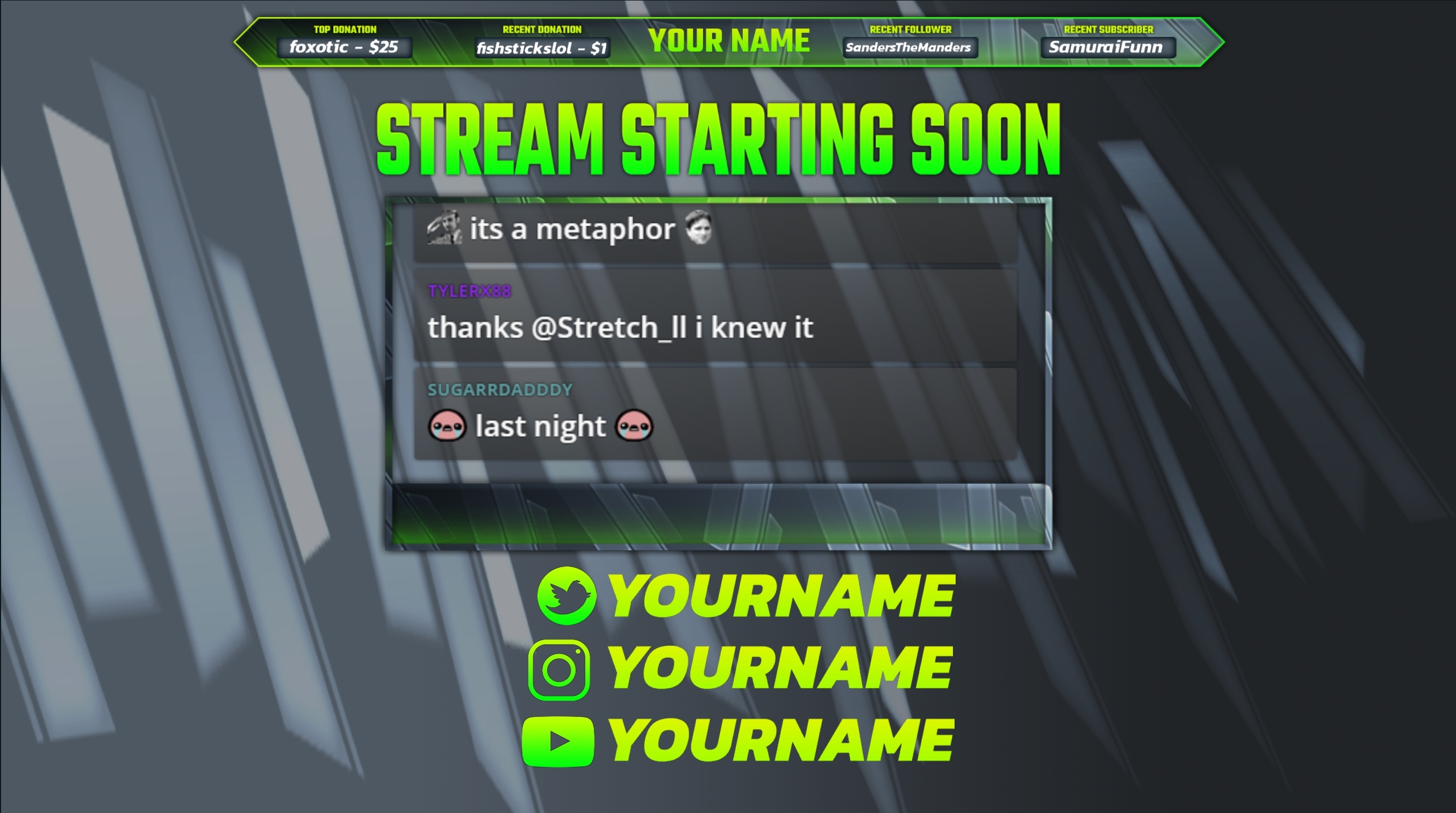 Stream Overlays | Free & Premium Overlays for Twitch, TikTok & Beyond ...