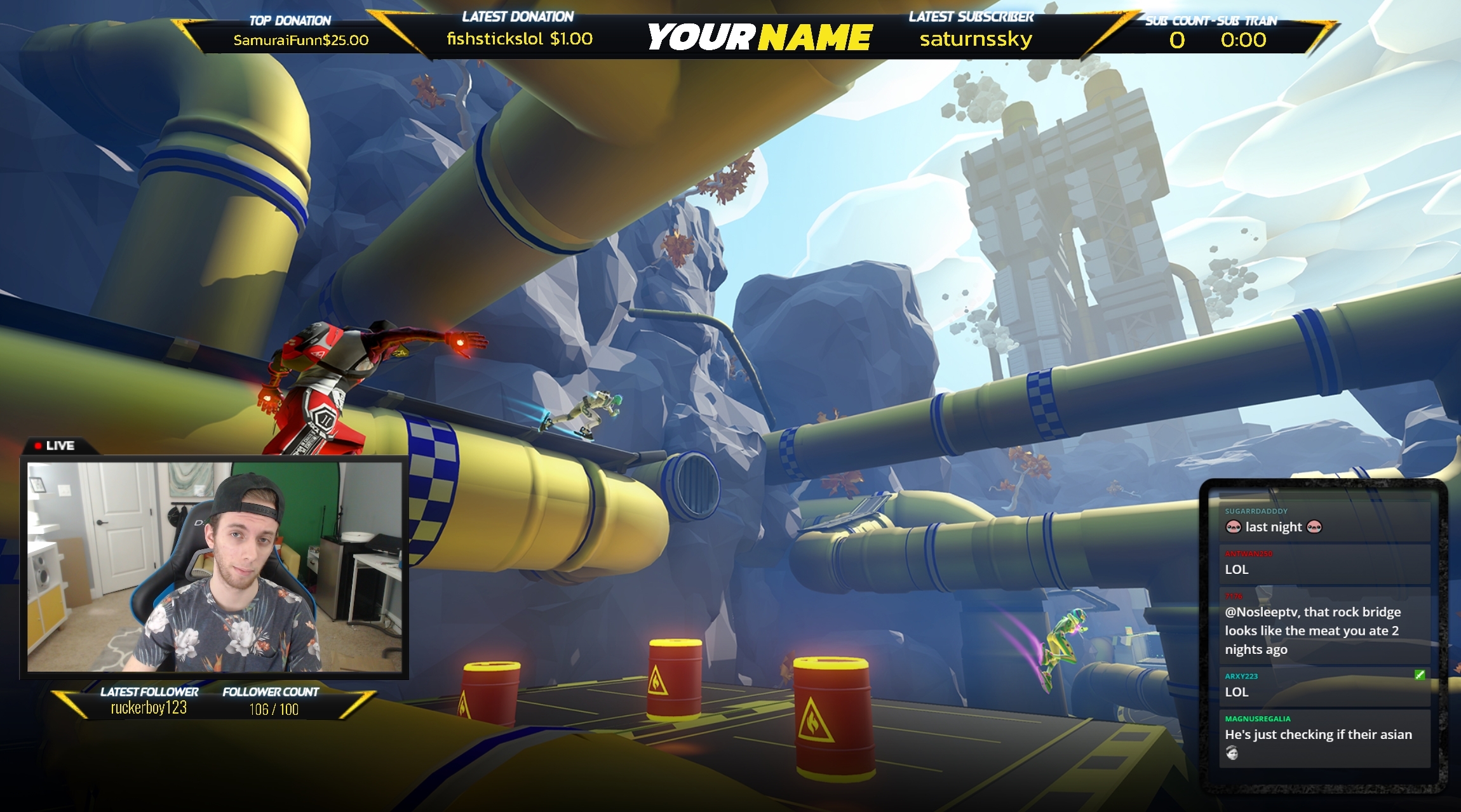 Stream Overlays | Free & Premium Overlays for Twitch, TikTok & Beyond ...