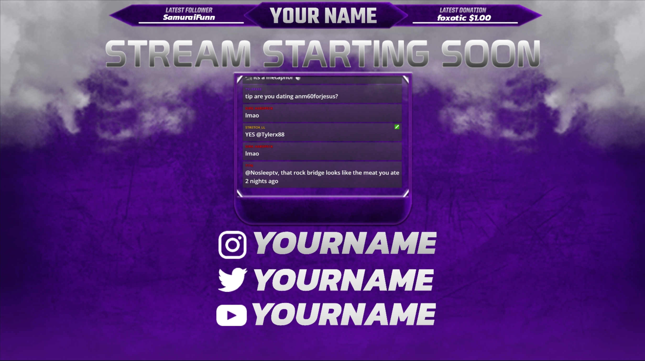 Stream Overlays | Free & Premium Overlays for Twitch, TikTok & Beyond ...
