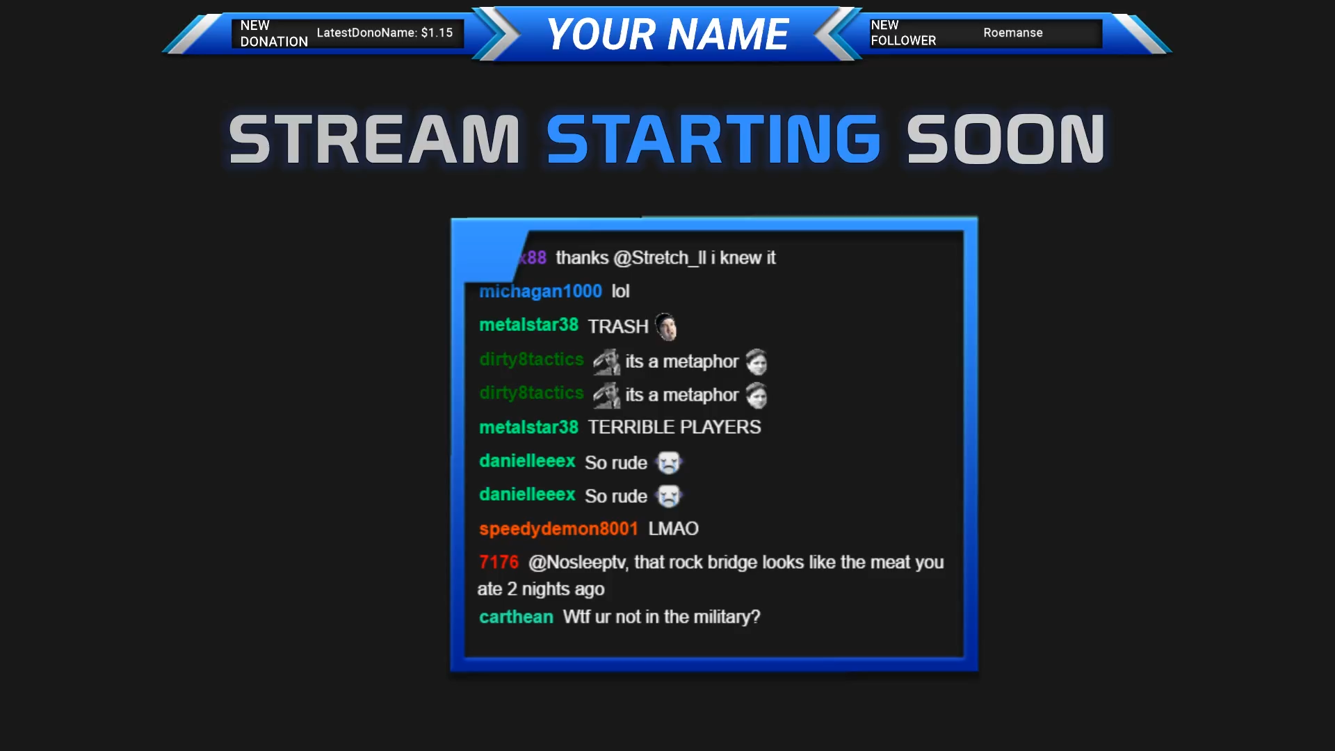Stream Overlays | Free & Premium Overlays for Twitch, TikTok & Beyond ...