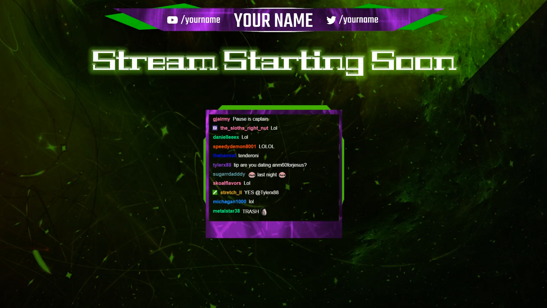 Stream Overlays | Free & Premium Overlays for Twitch, TikTok & Beyond ...