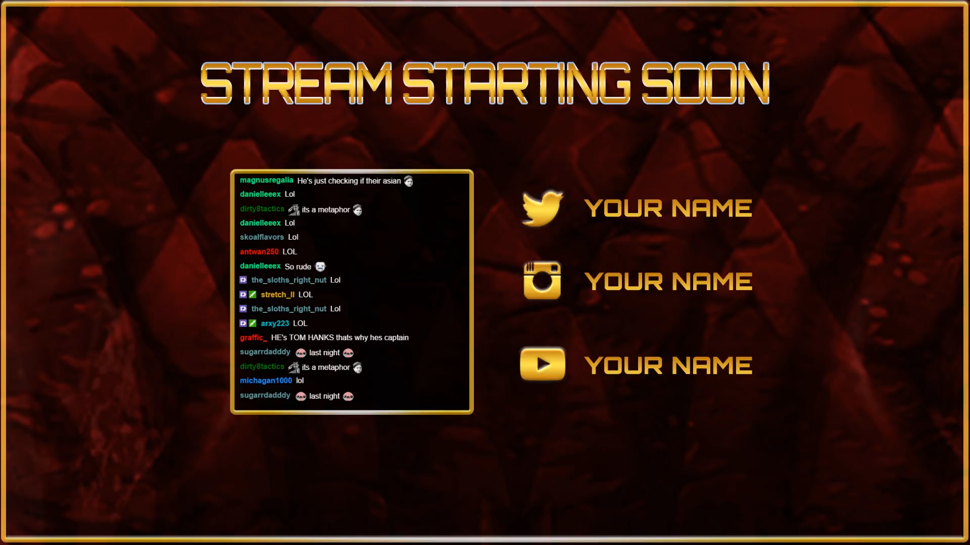 Stream Overlays | Free & Premium Overlays for Twitch, TikTok & Beyond ...