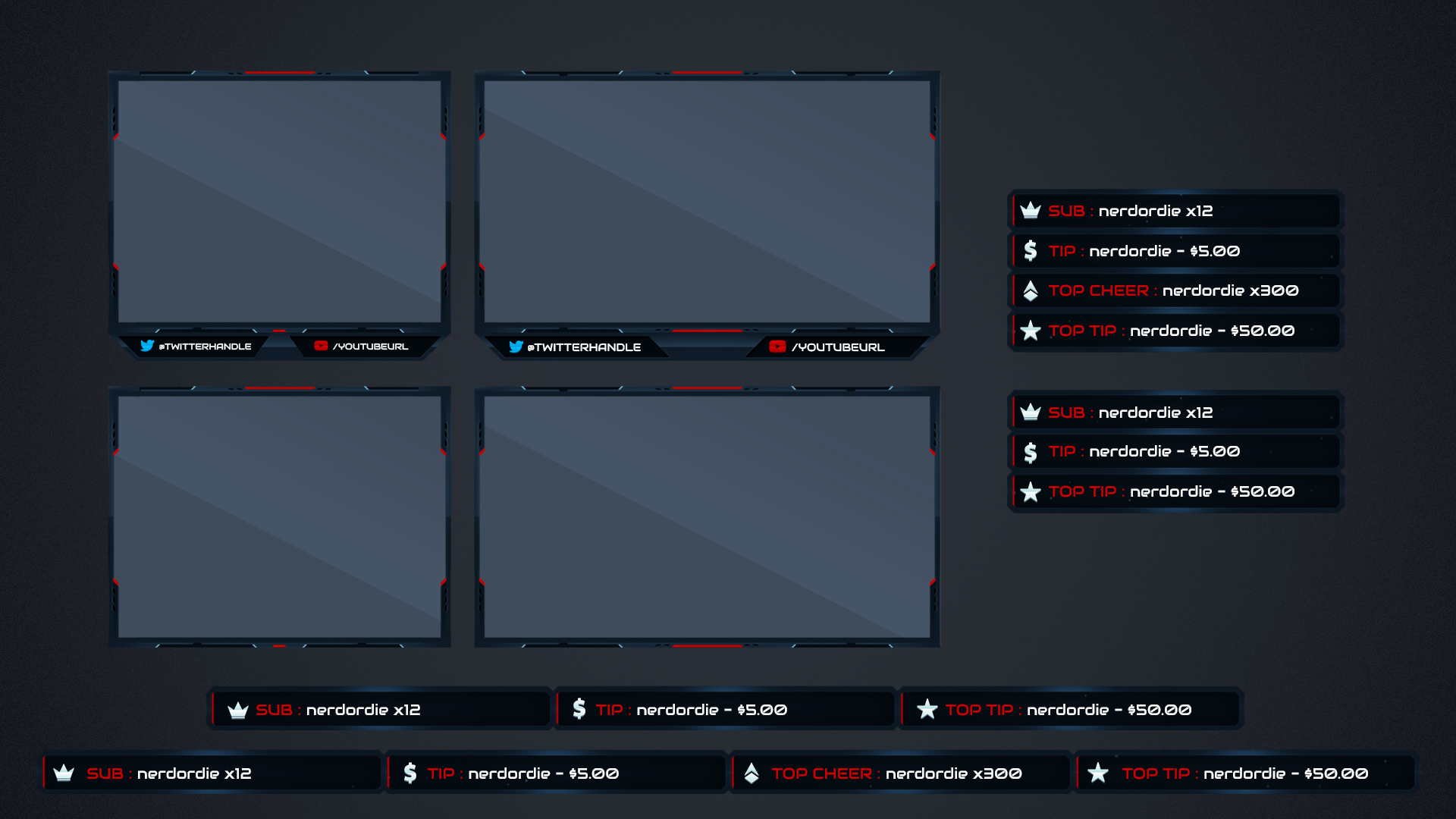 Stream Overlays | Free & Premium Overlays for Twitch, TikTok & Beyond ...