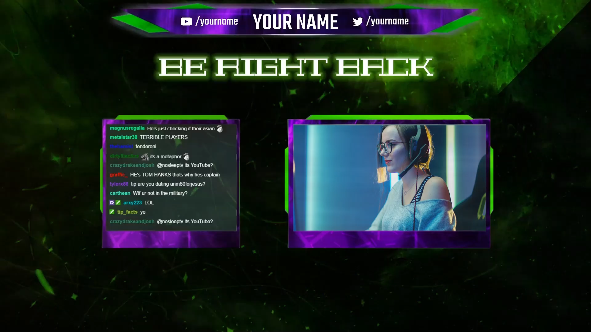 Stream Overlays | Free & Premium Overlays for Twitch, TikTok & Beyond ...