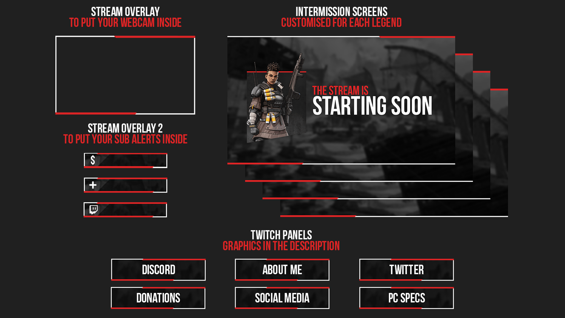 Stream Overlays | Free & Premium Overlays for Twitch, TikTok & Beyond ...