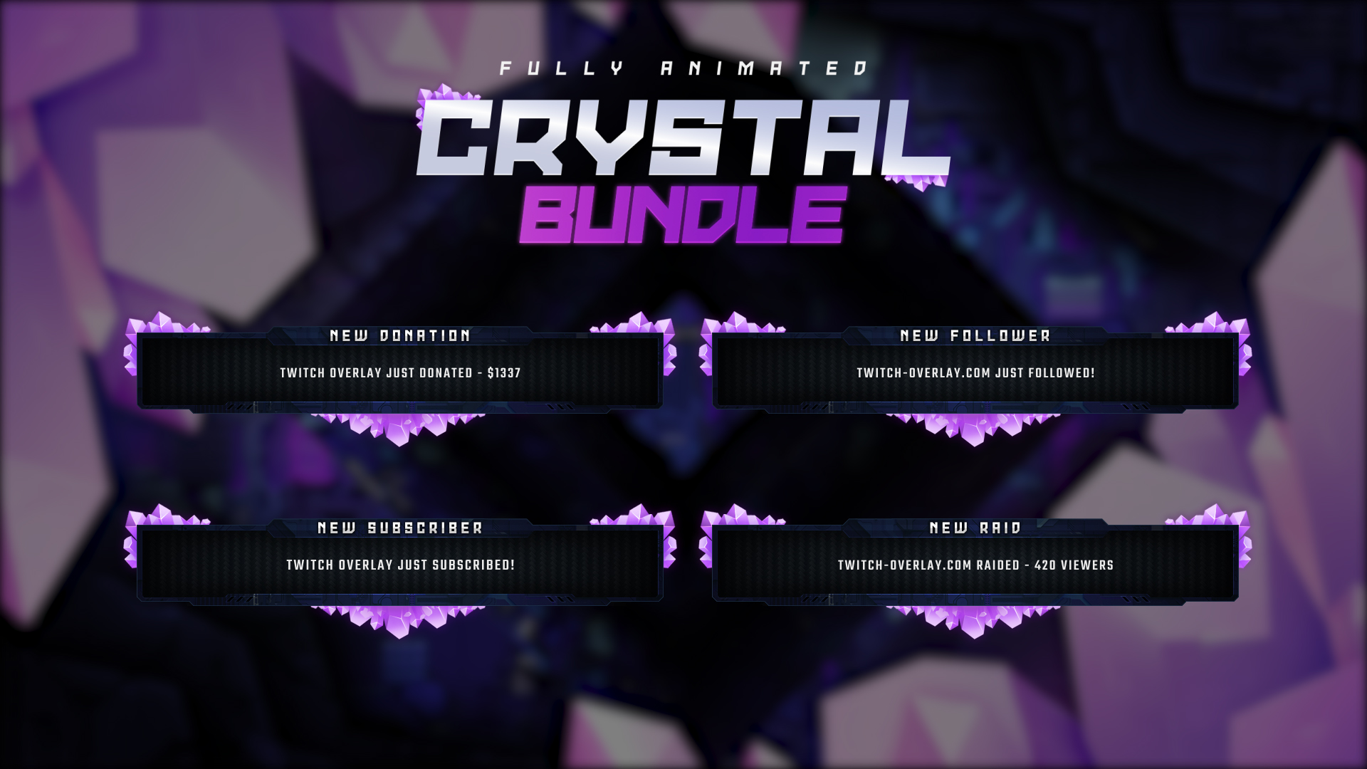 Stream Overlays | Free & Premium Overlays for Twitch, TikTok & Beyond ...