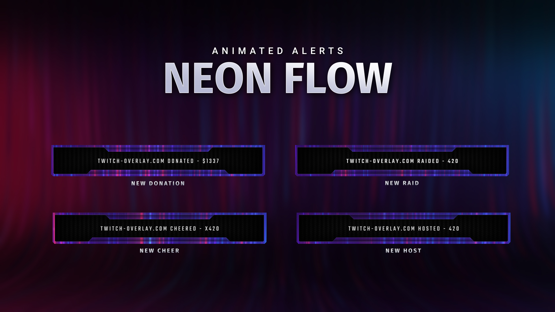 Stream Overlays | Free & Premium Overlays for Twitch, TikTok & Beyond ...