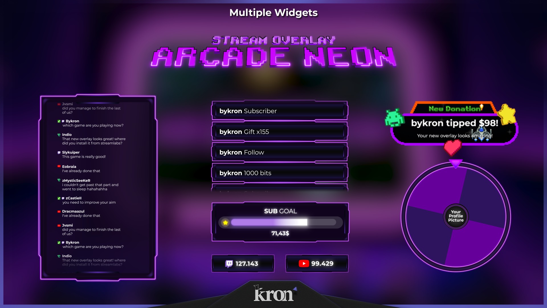 Stream Overlays | Free & Premium Overlays for Twitch, TikTok & Beyond ...