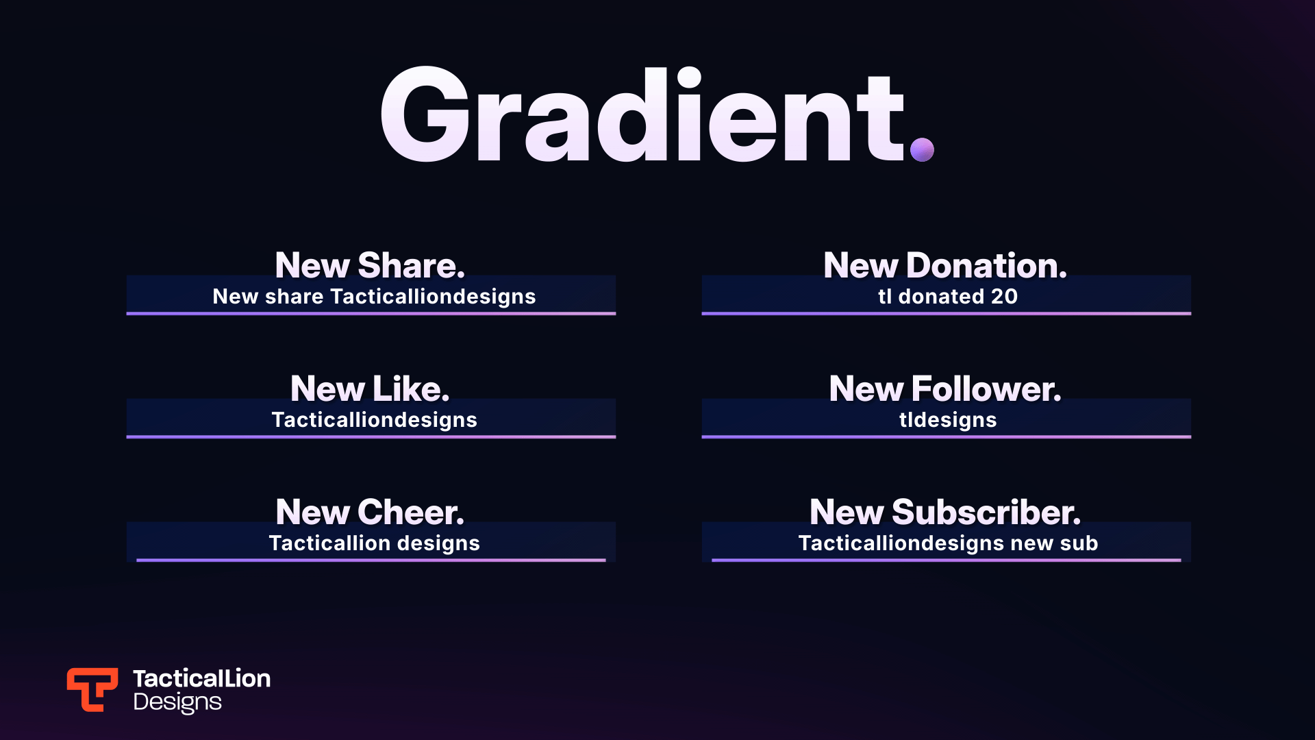 Stream Overlays | Free & Premium Overlays for Twitch, TikTok & Beyond ...