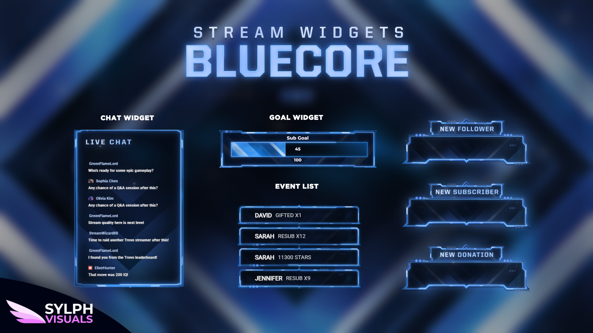 Stream Overlays | Free & Premium Overlays for Twitch, TikTok & Beyond ...