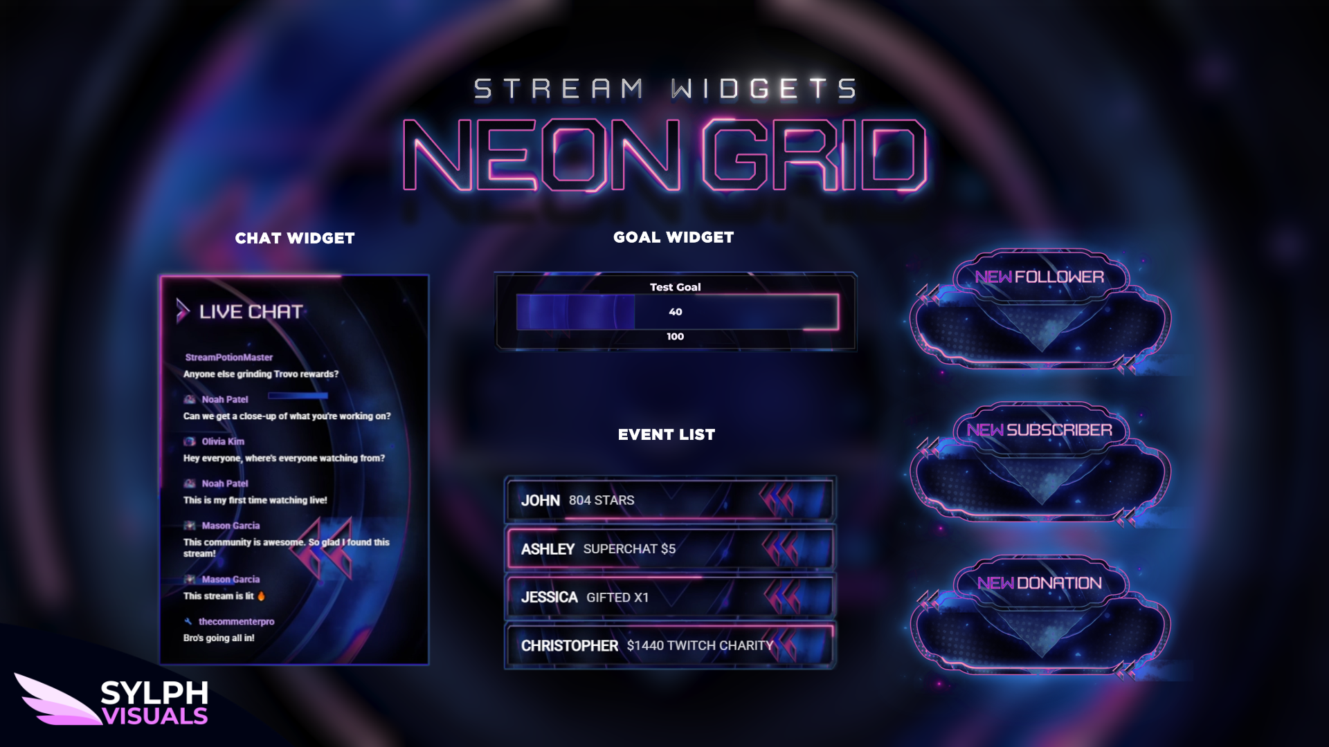 Stream Overlays | Free & Premium Overlays for Twitch, TikTok & Beyond ...