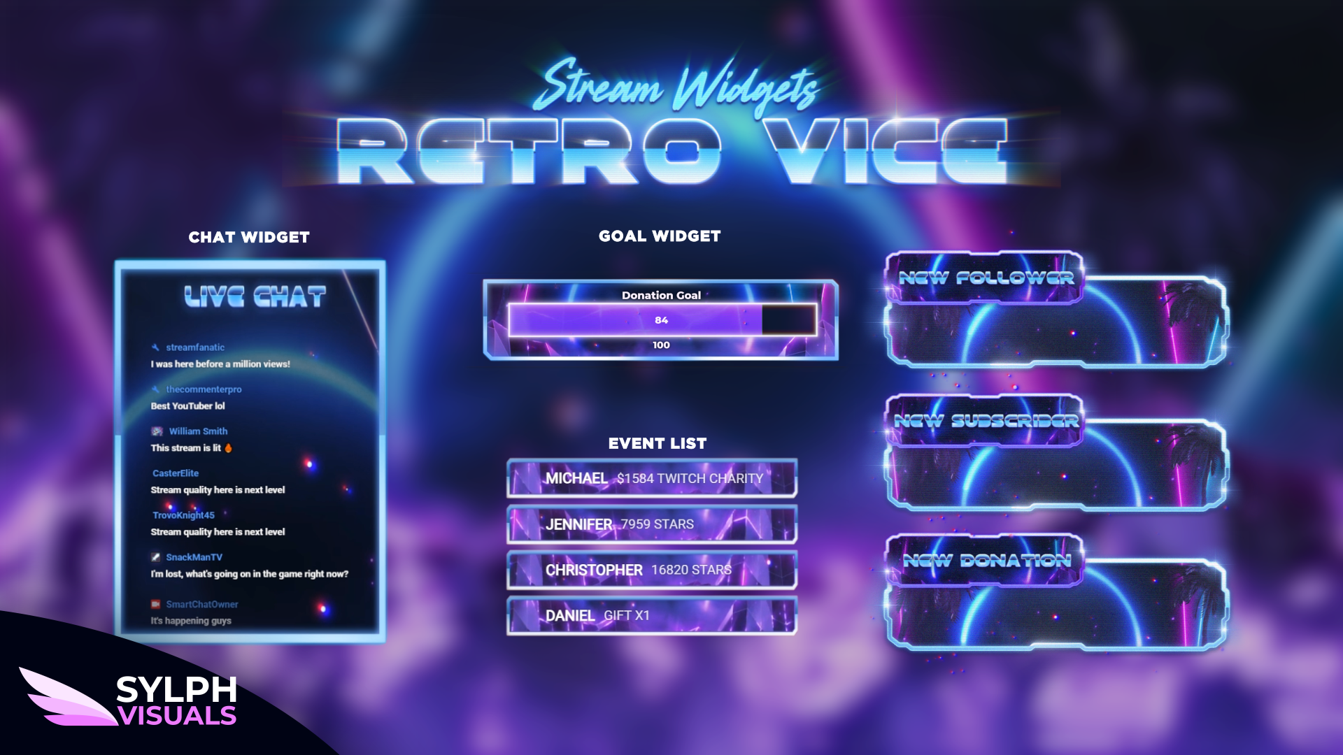 Stream Overlays | Free & Premium Overlays for Twitch, TikTok & Beyond ...