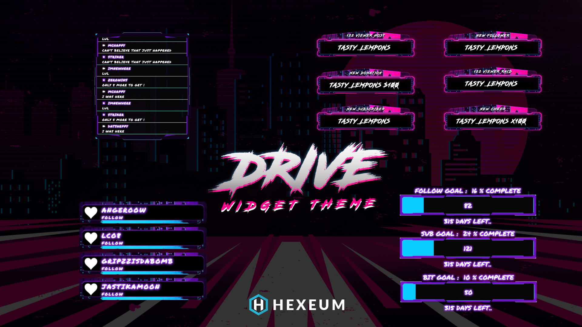 Stream Overlays | Free & Premium Overlays for Twitch, TikTok & Beyond ...