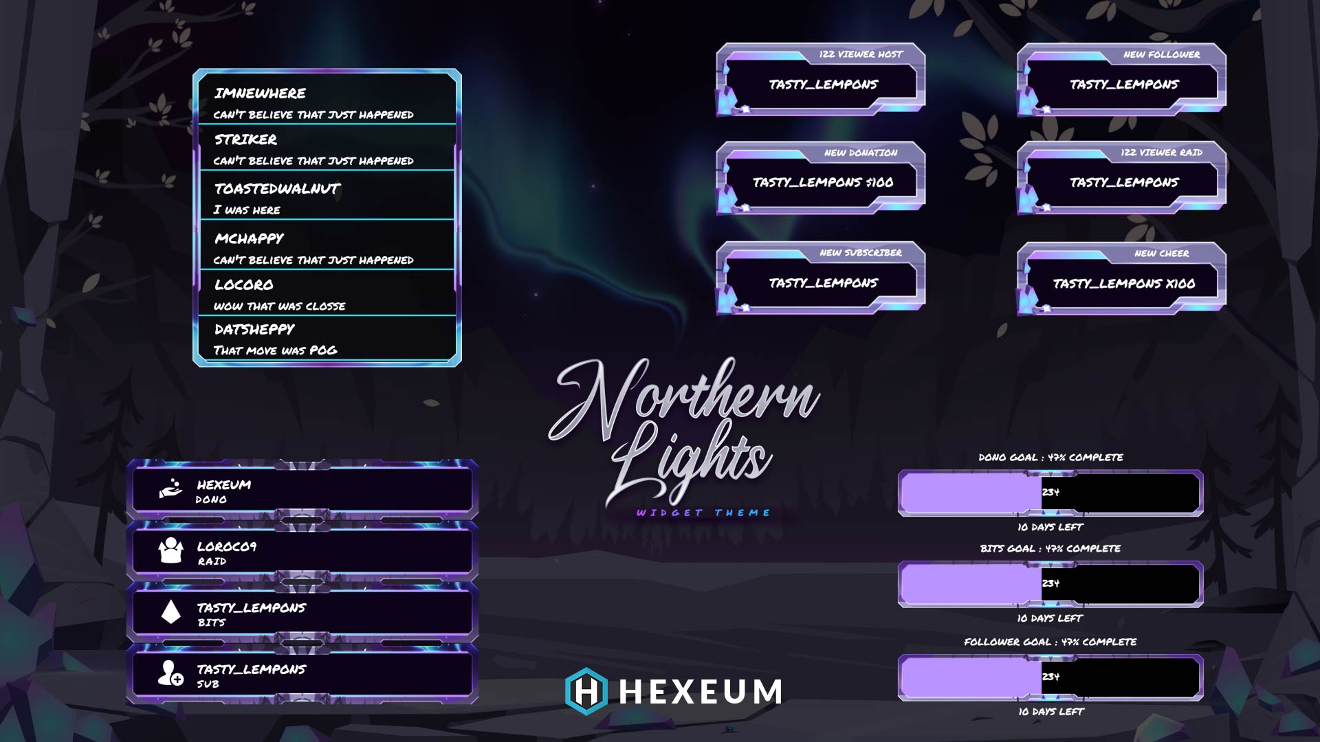 Stream Overlays | Free & Premium Overlays for Twitch, TikTok & Beyond ...