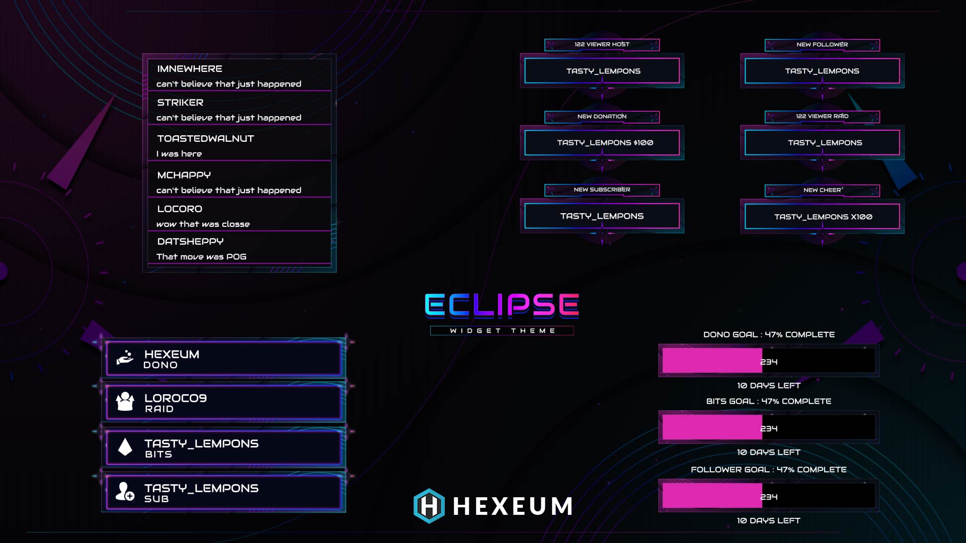 Stream Overlays | Free & Premium Overlays for Twitch, TikTok & Beyond ...
