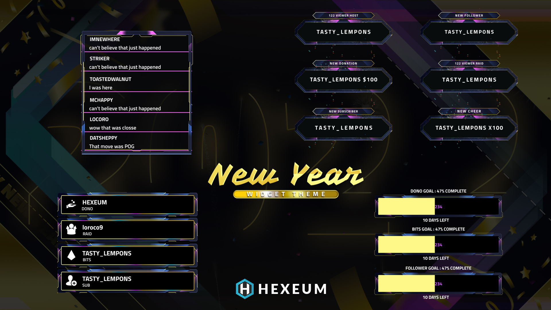 Stream Overlays | Free & Premium Overlays for Twitch, TikTok & Beyond ...