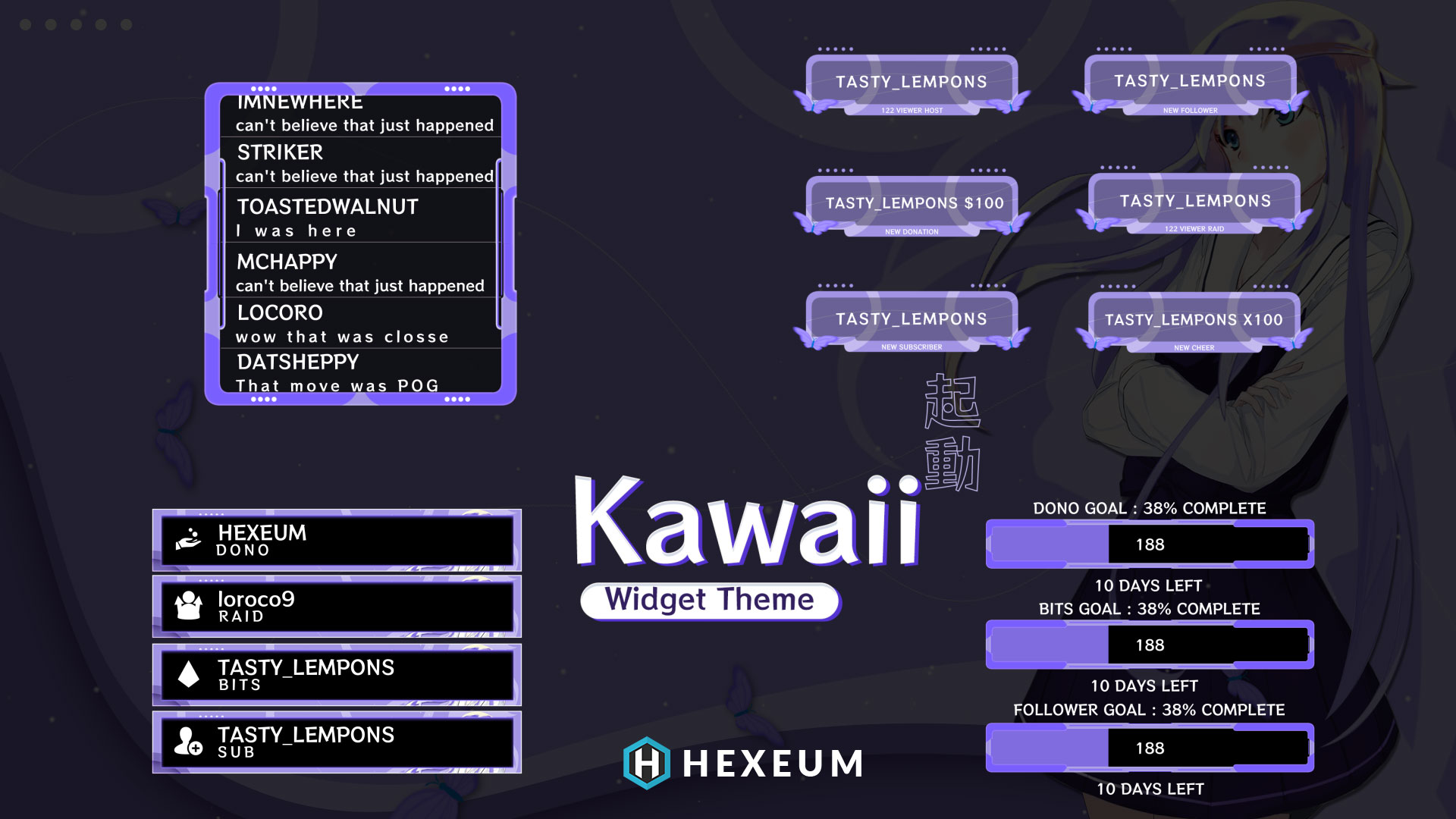 Stream Overlays | Free & Premium Overlays for Twitch, TikTok & Beyond ...