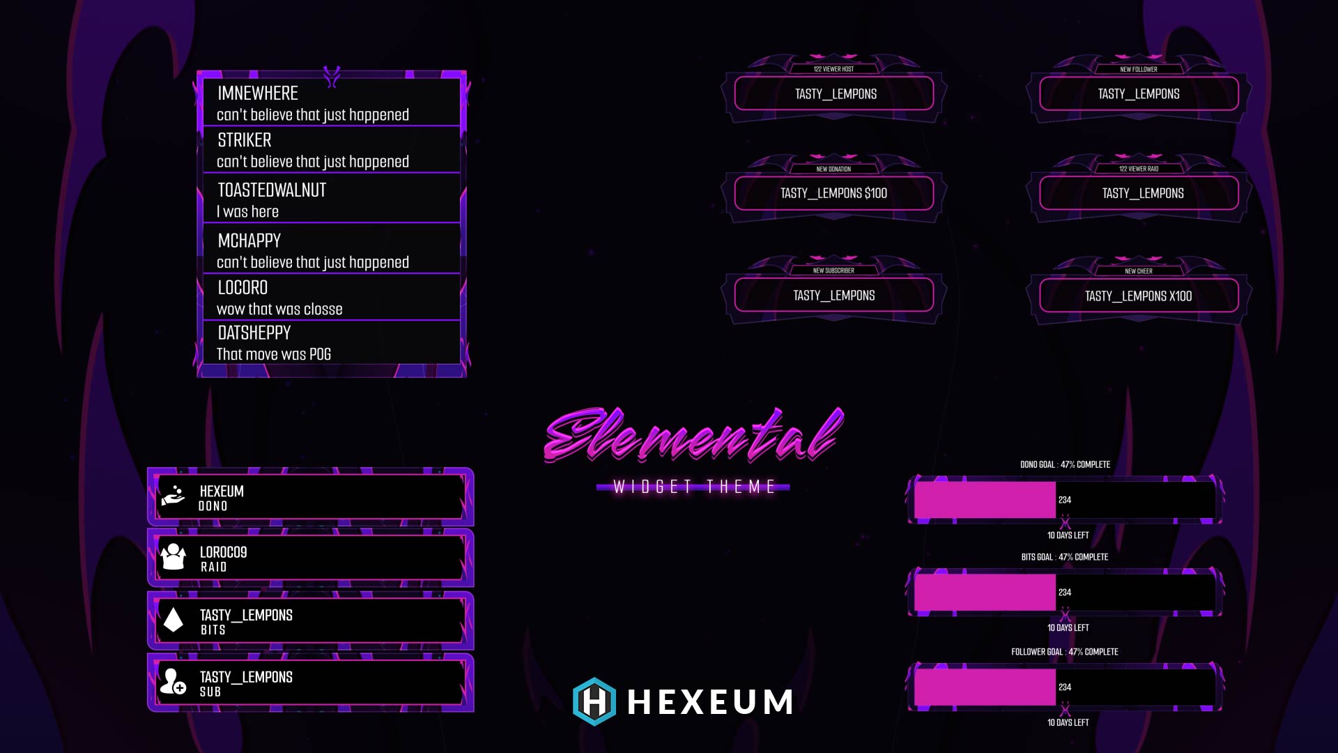 Stream Overlays | Free & Premium Overlays for Twitch, TikTok & Beyond ...