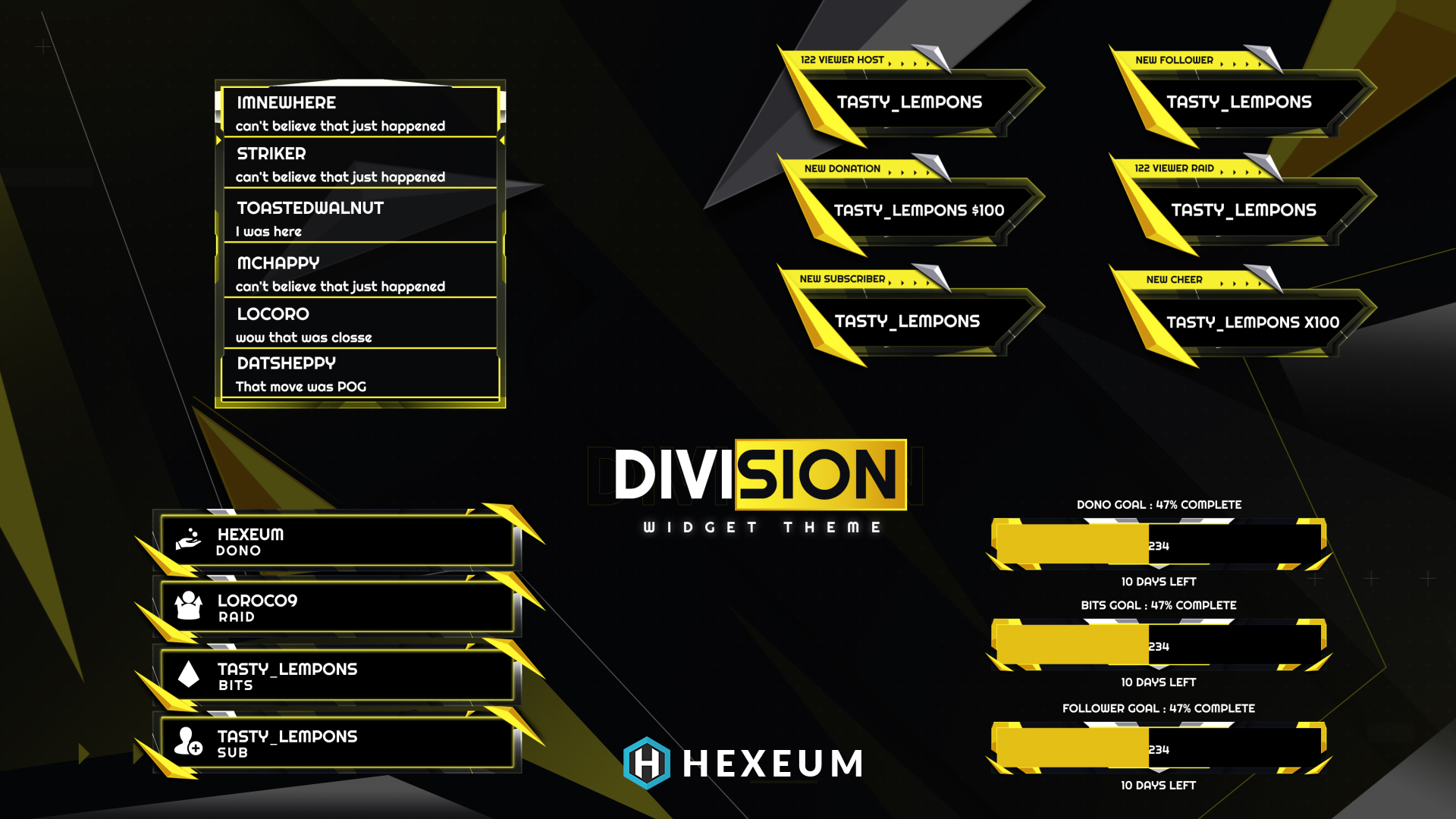 Stream Overlays | Free & Premium Overlays for Twitch, TikTok & Beyond ...