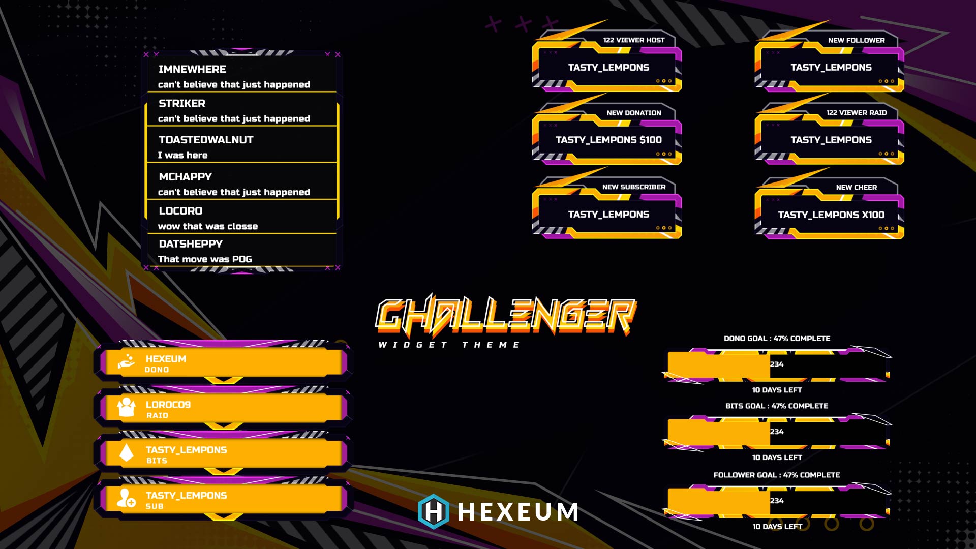 Stream Overlays | Free & Premium Overlays for Twitch, TikTok & Beyond ...