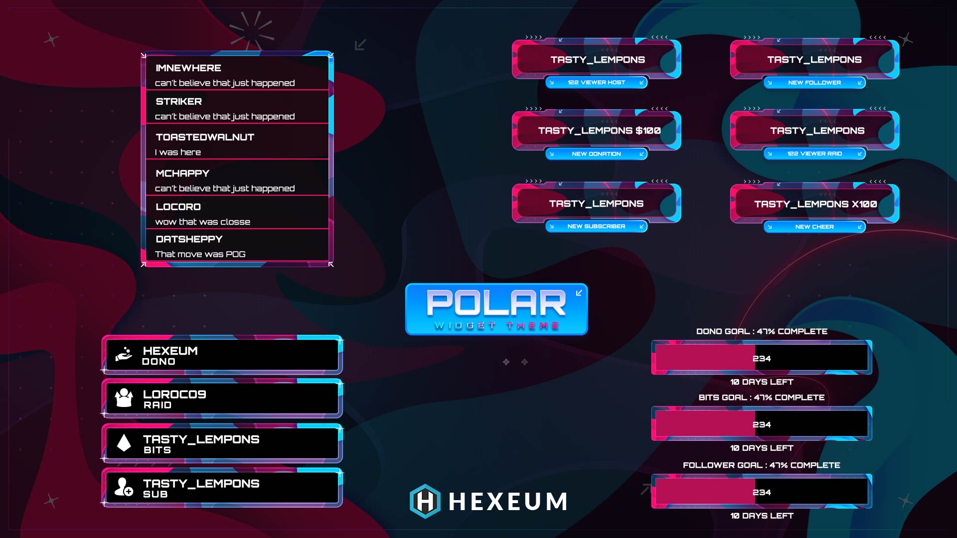 Stream Overlays | Free & Premium Overlays for Twitch, TikTok & Beyond ...