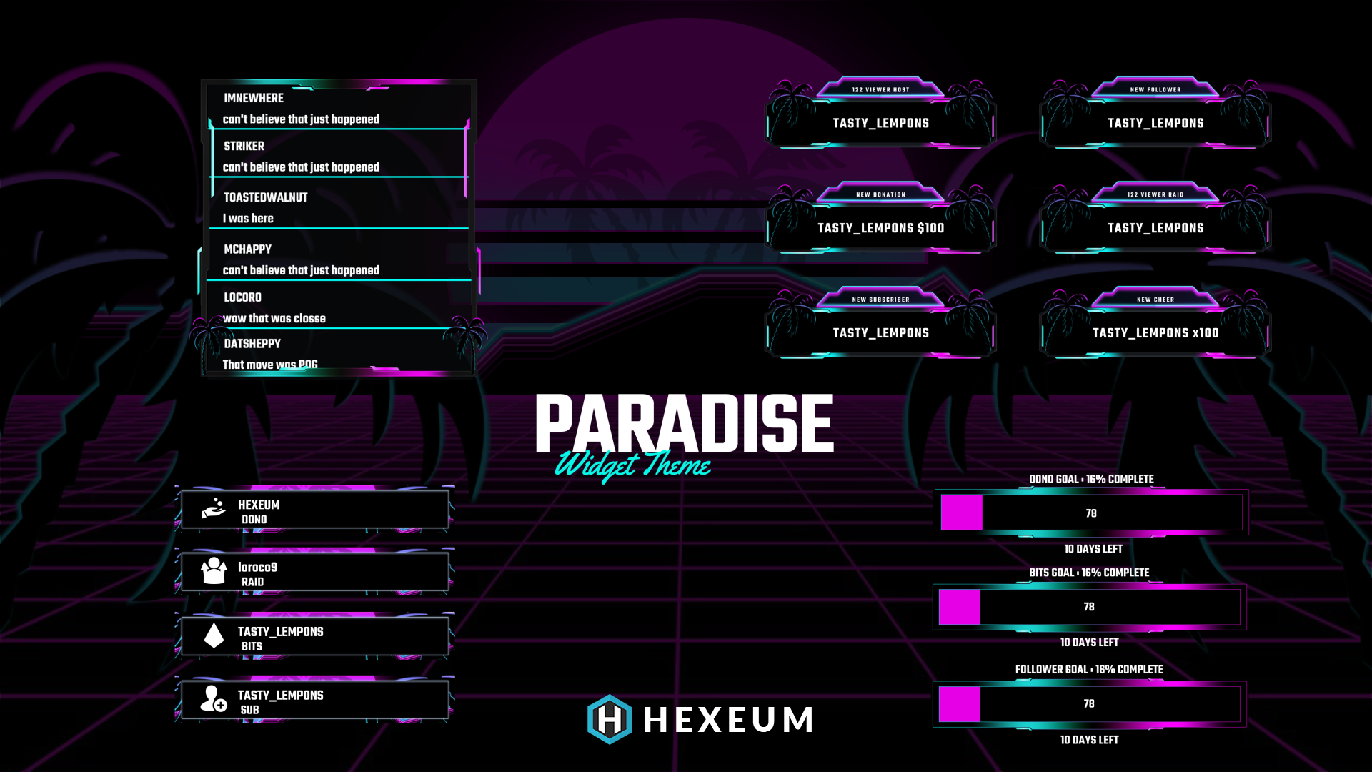 Stream Overlays | Free & Premium Overlays for Twitch, TikTok & Beyond ...