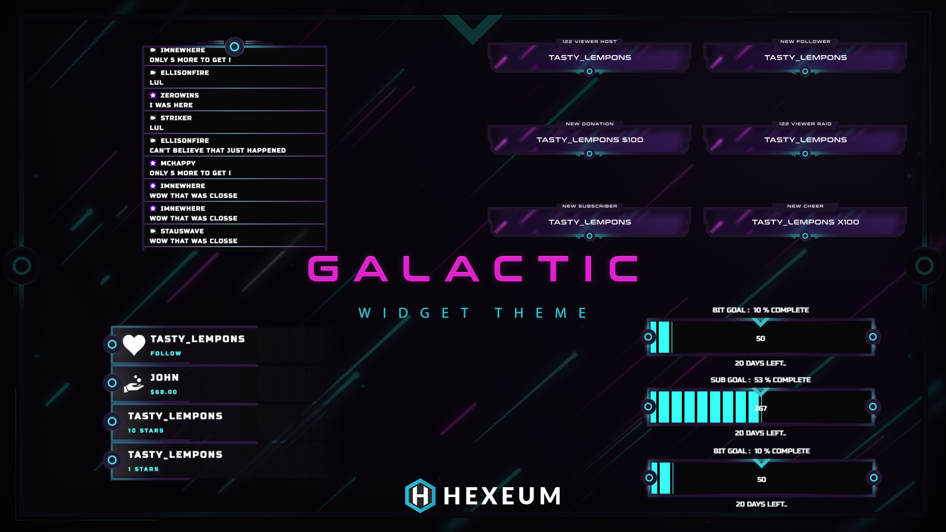 Stream Overlays | Free & Premium Overlays for Twitch, TikTok & Beyond ...