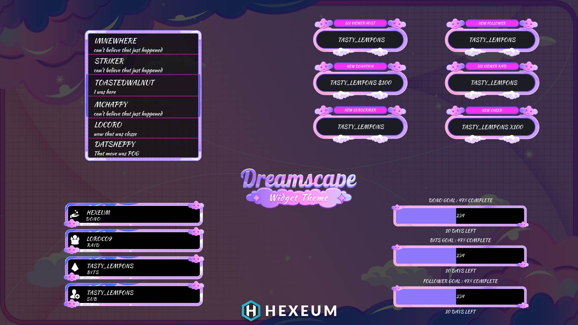 Stream Overlays | Free & Premium Overlays for Twitch, TikTok & Beyond ...