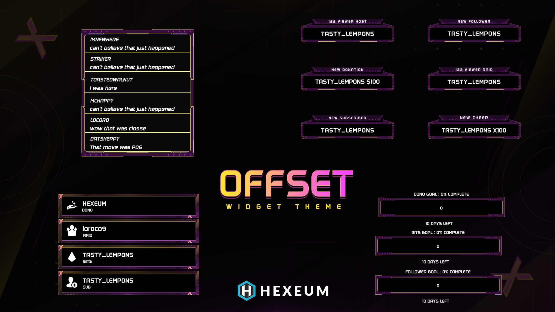 Stream Overlays | Free & Premium Overlays for Twitch, TikTok & Beyond ...