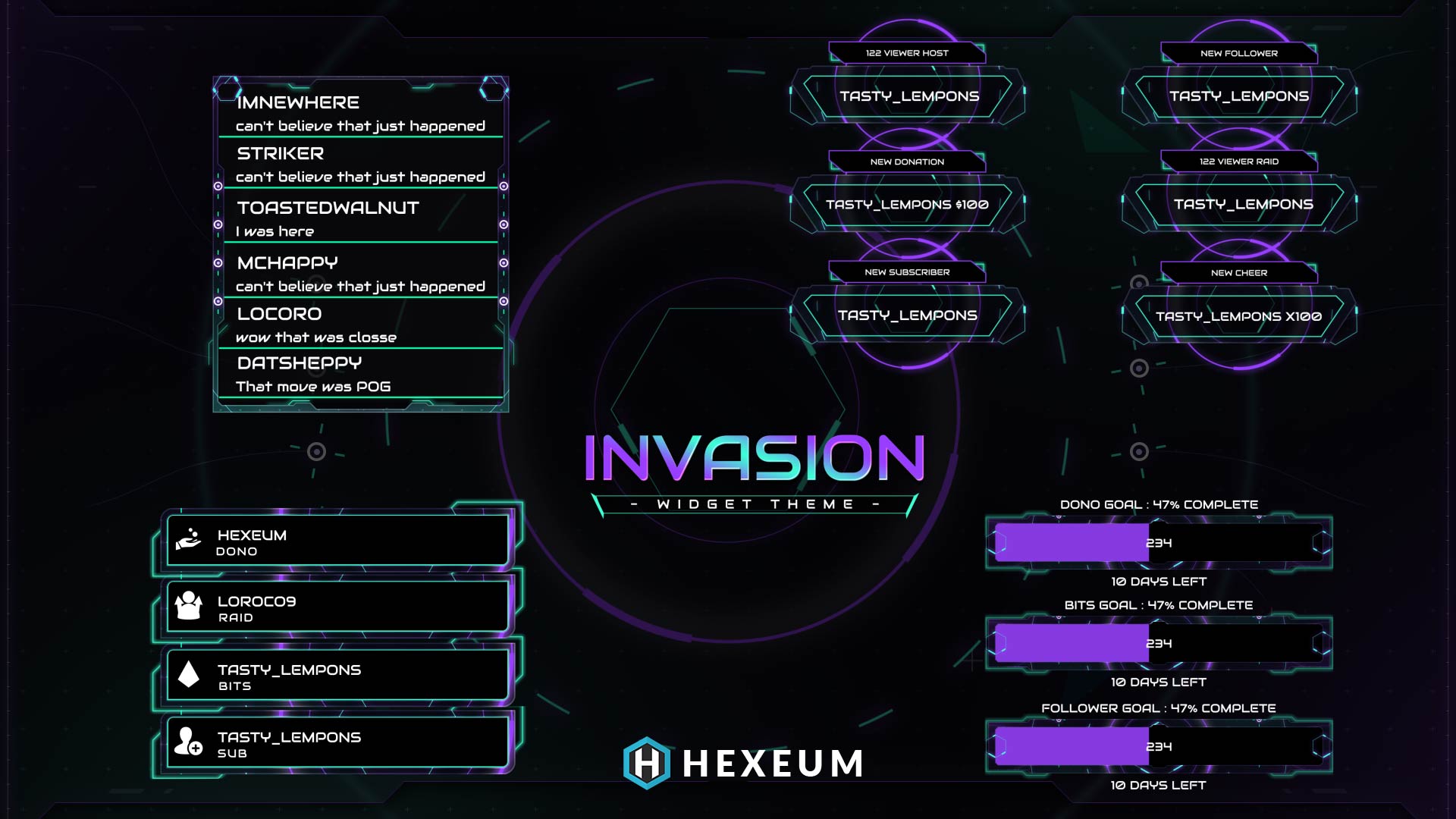 Stream Overlays | Free & Premium Overlays for Twitch, TikTok & Beyond ...
