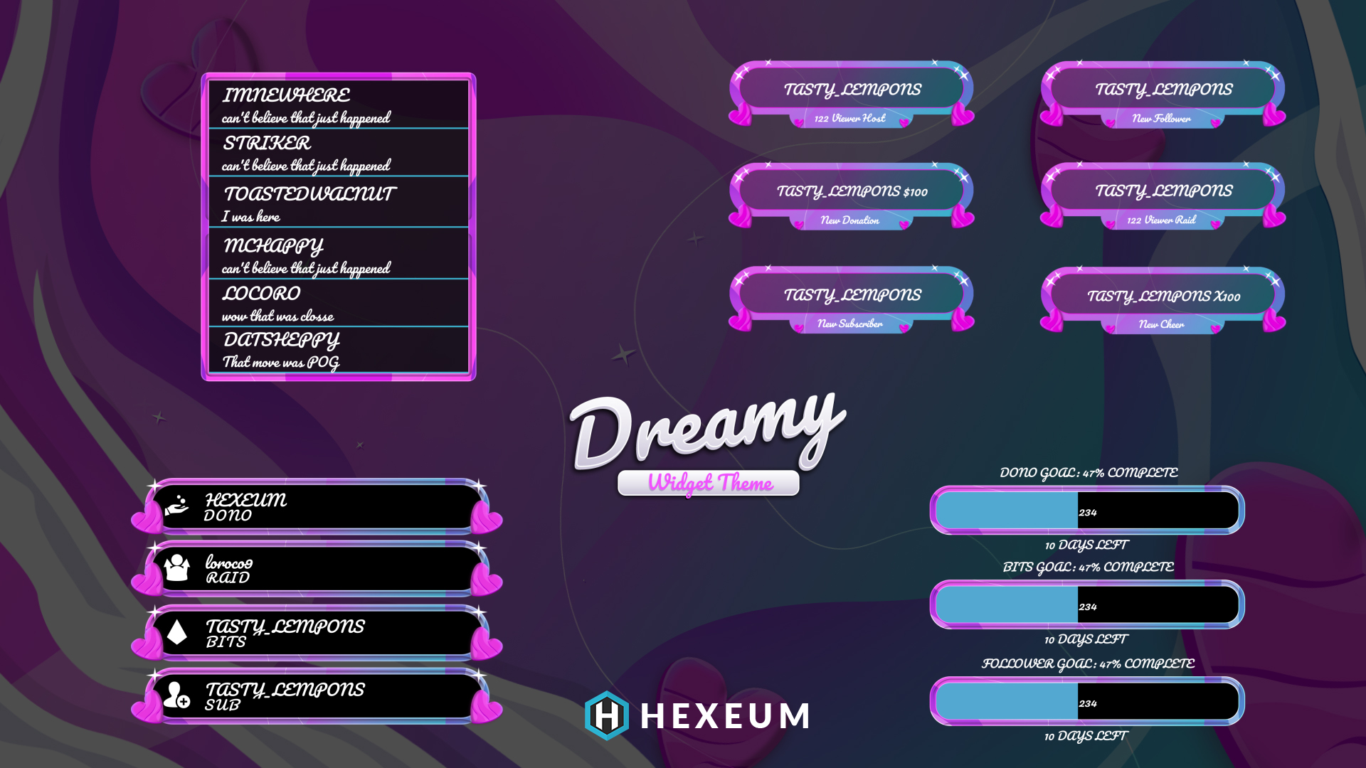 Stream Overlays | Free & Premium Overlays for Twitch, TikTok & Beyond ...