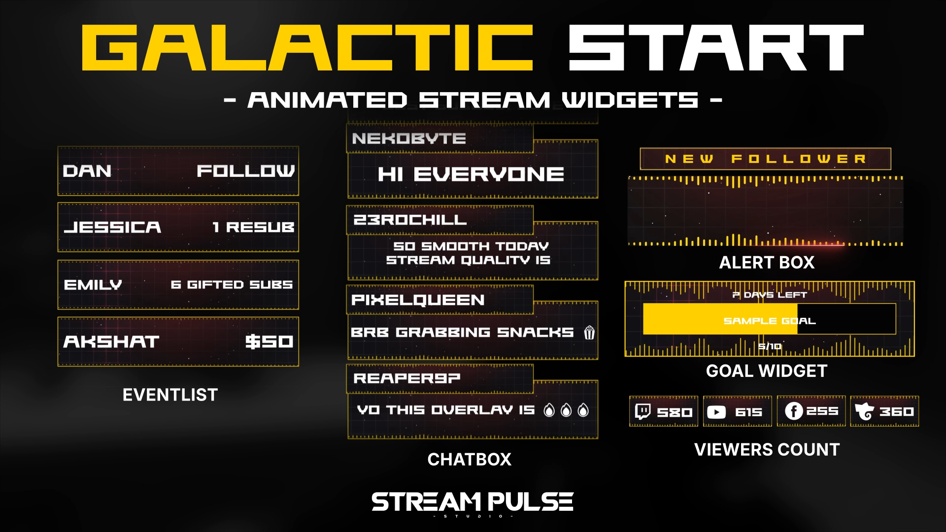 Stream Overlays | Free & Premium Overlays for Twitch, TikTok & Beyond ...