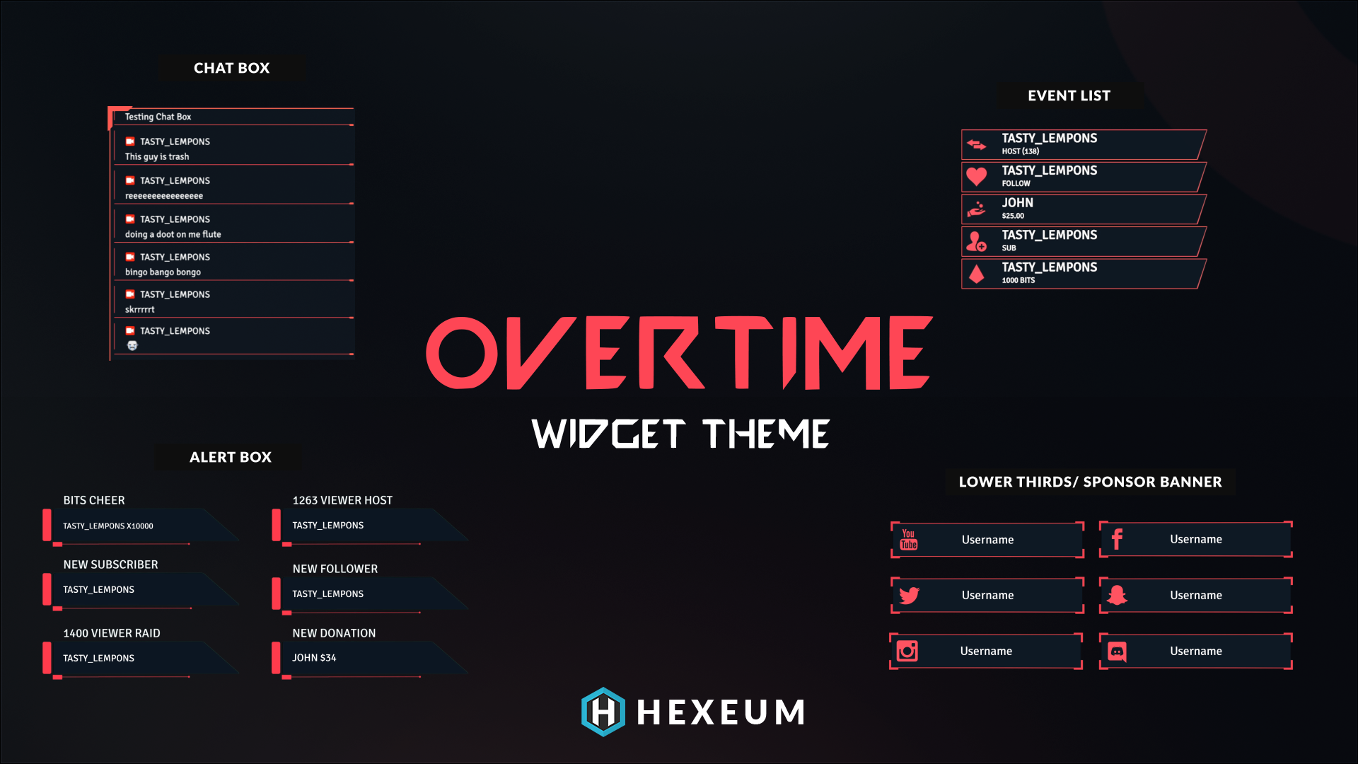 Stream Overlays | Free & Premium Overlays for Twitch, TikTok & Beyond ...