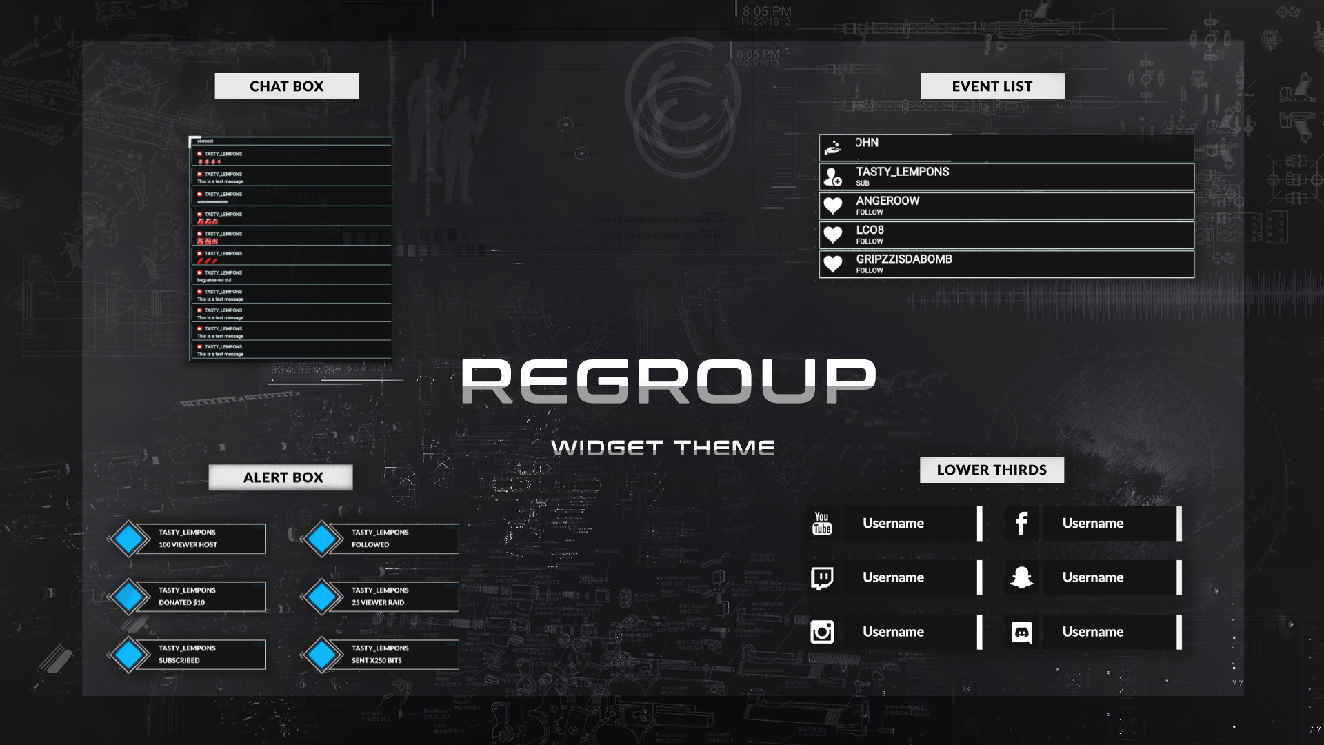 Stream Overlays | Free & Premium Overlays for Twitch, TikTok & Beyond ...