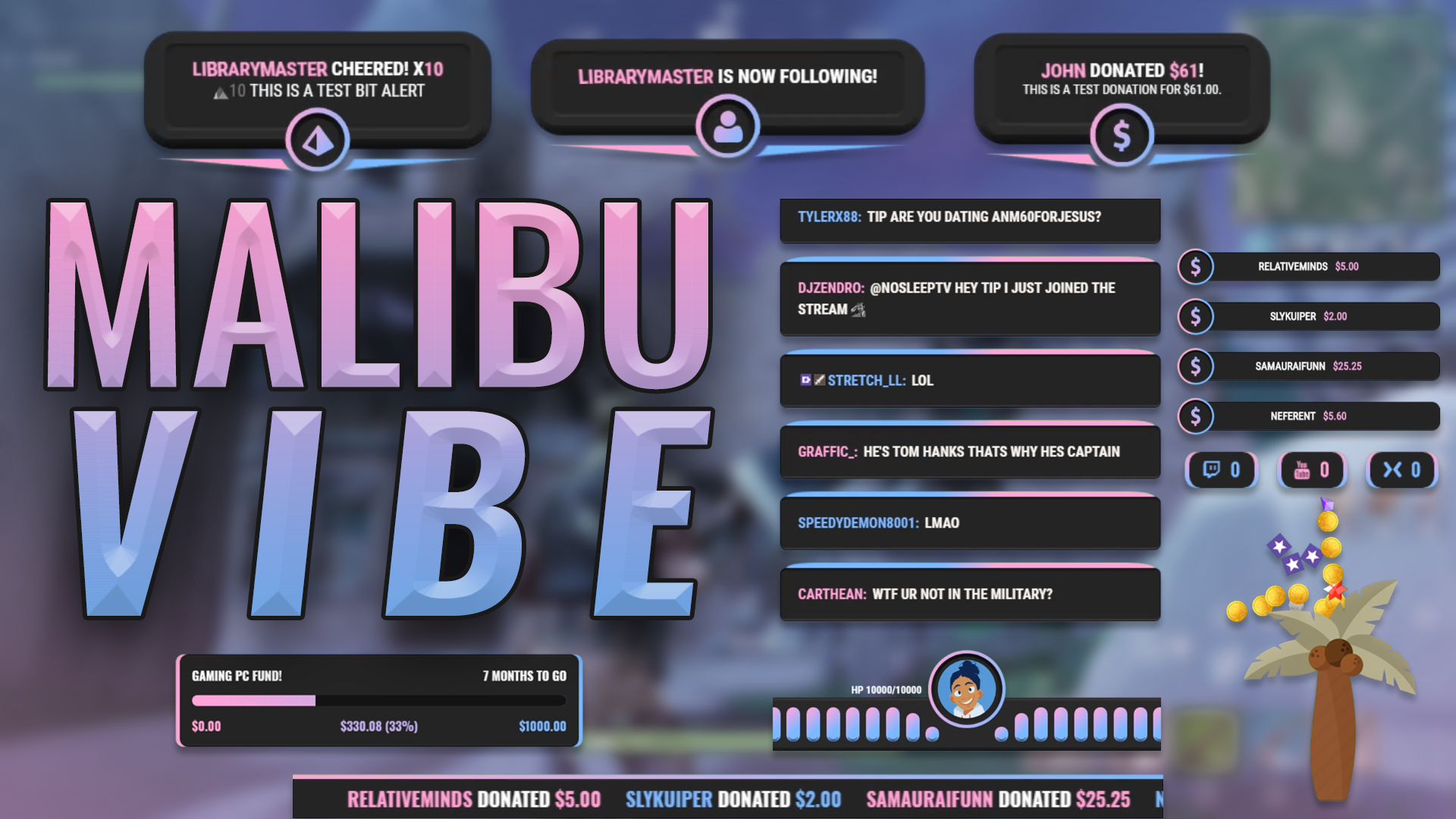 Stream Overlays | Free & Premium Overlays for Twitch, TikTok & Beyond ...