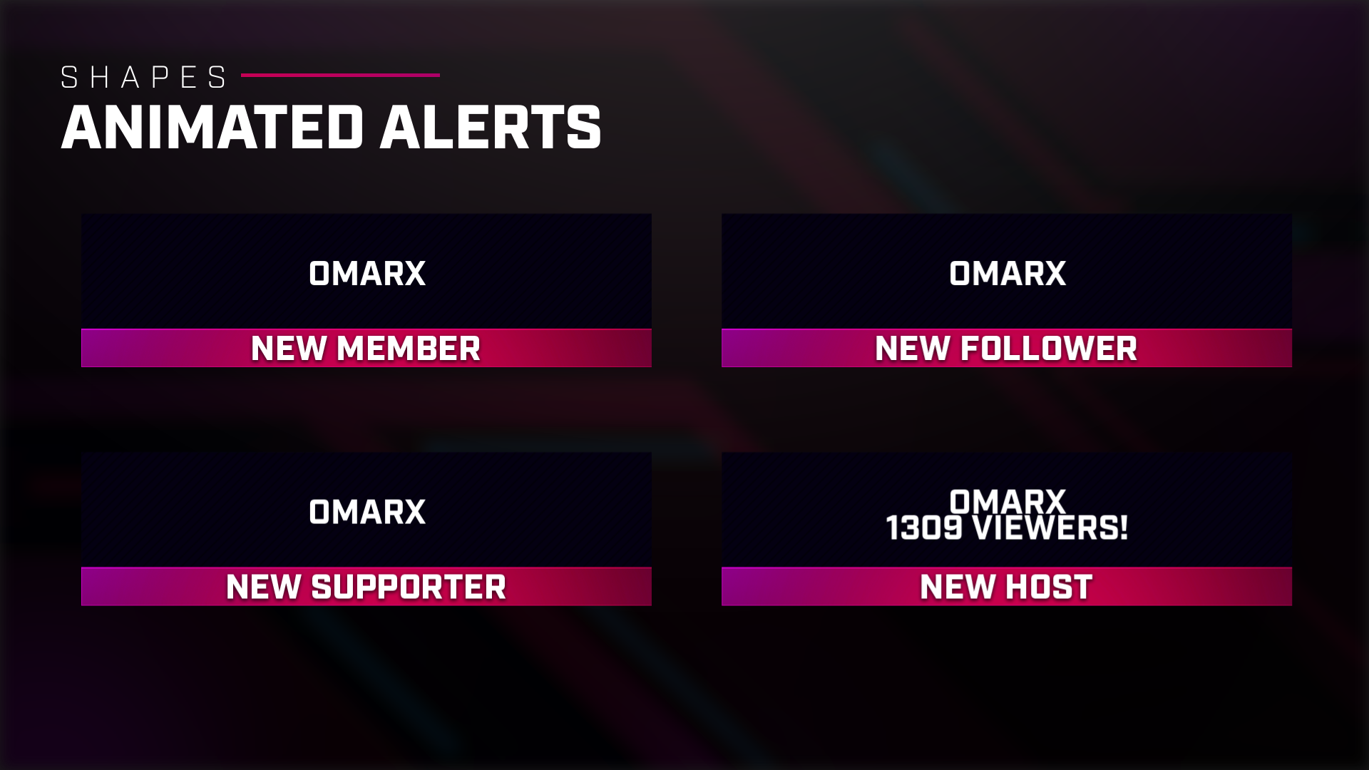 Stream Overlays | Free & Premium Overlays for Twitch, TikTok & Beyond ...