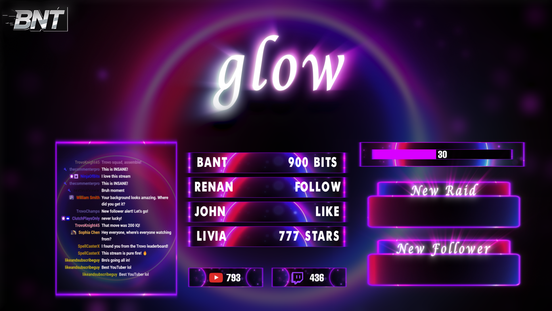 Stream Overlays | Free & Premium Overlays for Twitch, TikTok & Beyond ...