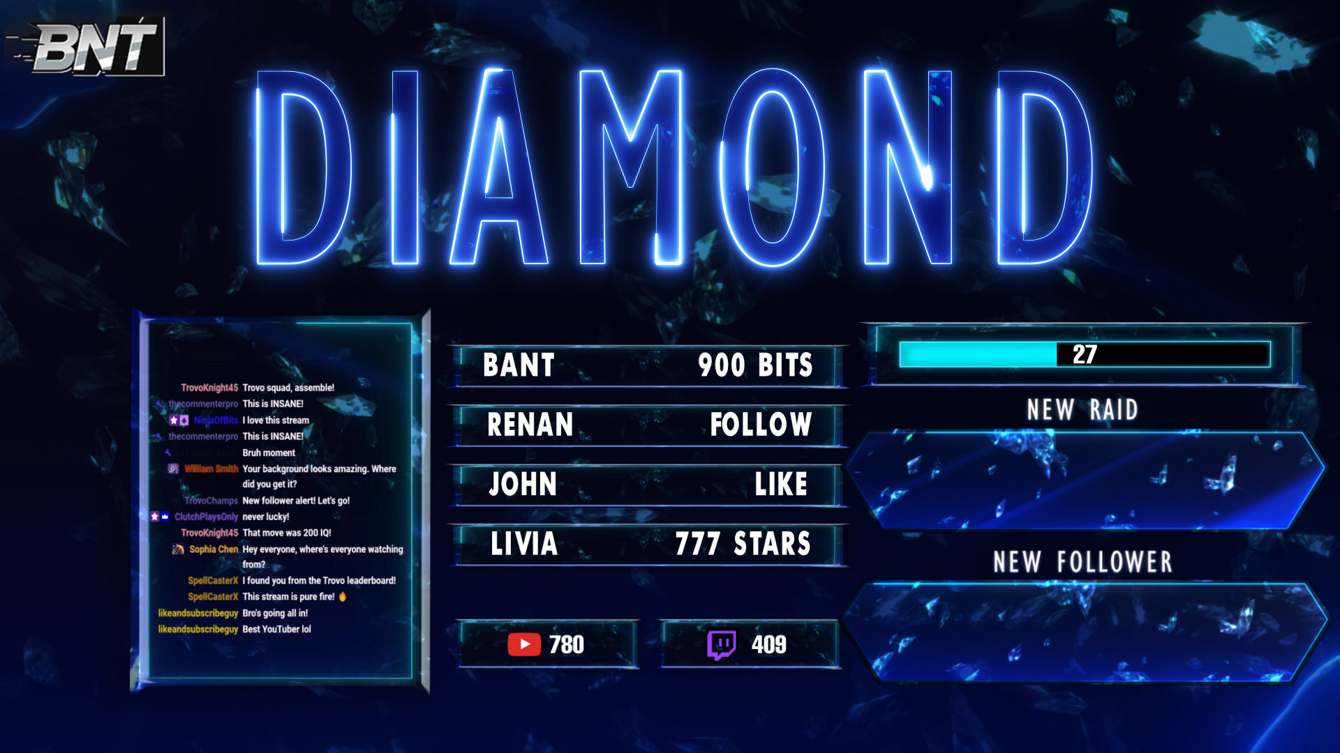 Stream Overlays | Free & Premium Overlays for Twitch, TikTok & Beyond ...